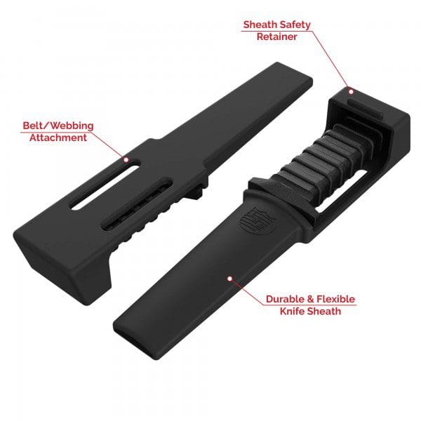 358 Rescue & Survival Knife – Titanium - Lifesaving Systems